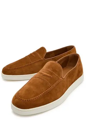 Church's Peebles Suede Loafers - Brown