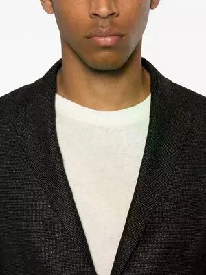 Zegna Single-breasted Blazer - Black
