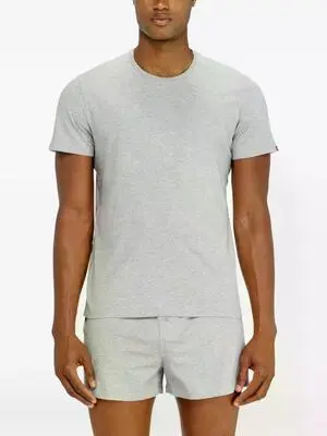DIESEL® Short-sleeve Cotton T-shirt - Grey