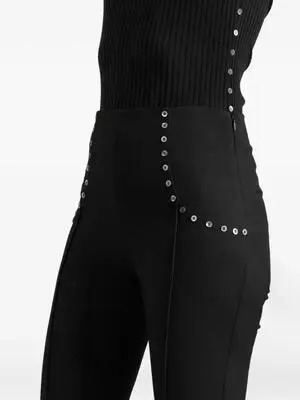 CONTESSA MILLS Benjamin Button-embellished Capri Trousers