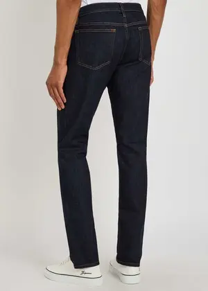 FRAME Slim-leg Jeans - Dark Blue