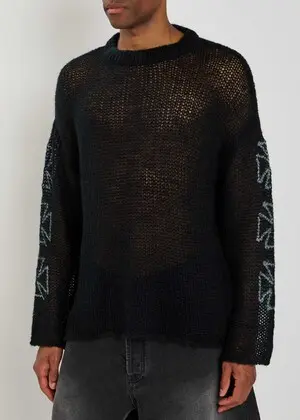 ASKYURSELF Open-knit Jumper