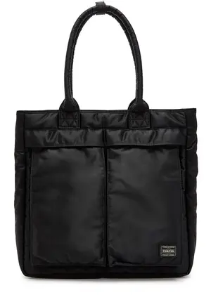 PORTER Tanker Padded Tote Bag - Black
