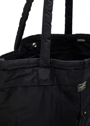 PORTER Nylon Cotton-twill Tote Bag
