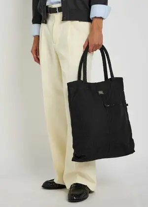 PORTER Nylon Cotton-twill Tote Bag