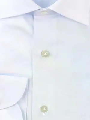 BORRIELLO NAPOLI Spread-collar Button-up Shirt