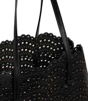 Alaïa Leather Vienne Mina Top Handle Bag