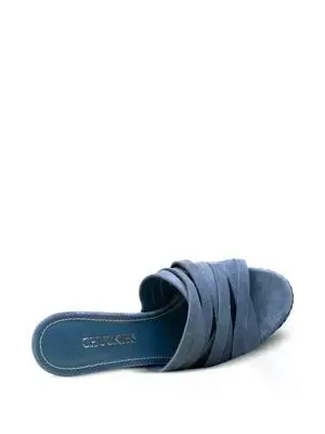 CHUCKIES Strappy Heeled Espadrilles
