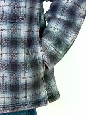 StÜssy Checkered Zip-up Hooded Jacket