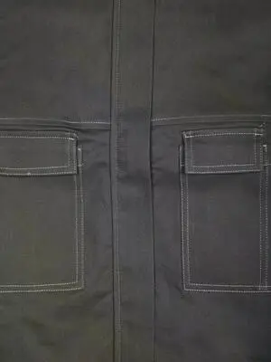 CARRER Contrast-stitch High-neck Jacket