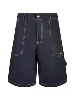 CARRER Contrast Stitch Carpenter Shorts