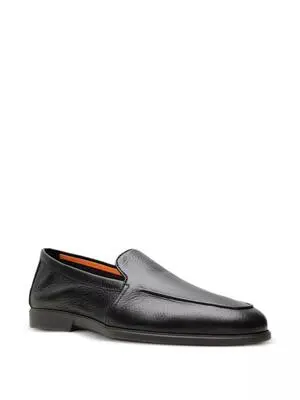 Santoni Leather Loafers