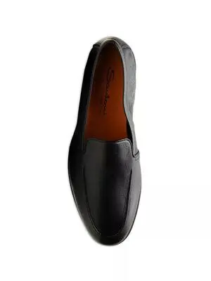 Santoni Leather Loafers