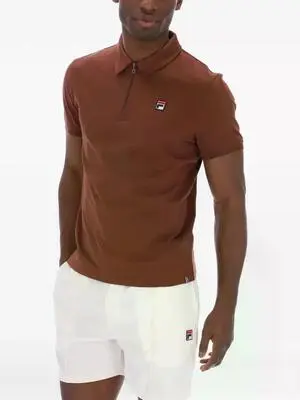 FILA Ettore Logo-patch Polo Shirt