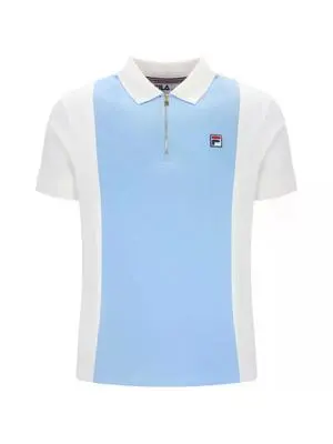 FILA Pierro Zip-up Polo Shirt - Blue
