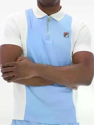 FILA Pierro Zip-up Polo Shirt