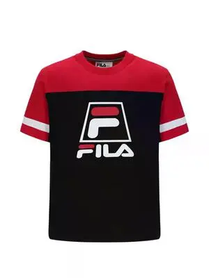 FILA Damon Logo-print T-shirt - Black