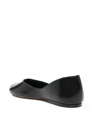 JUDE Peep-toe Ballet Flats
