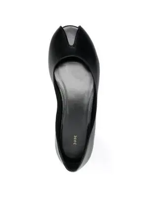 JUDE Peep-toe Ballet Flats