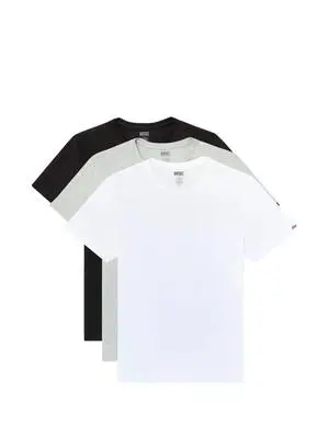 DIESEL® Short-sleeve Cotton T-shirt - Grey