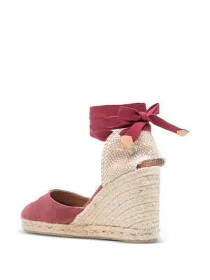 CastaÑer Carina Wedge Espadrilles - Red