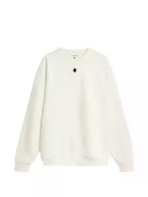 COUNTY OF MILAN Logo Print Sweatshirt - Neutrals