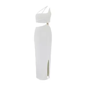 SHOONI Noa Dress Asymmetrical Cut-out Maxi
