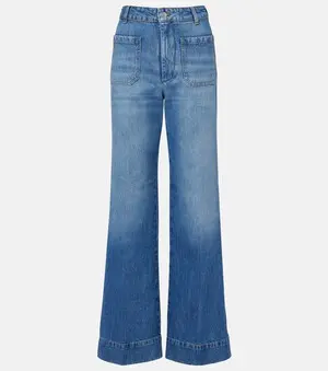 Victoria Beckham Light Wash Jeans For Women