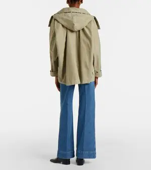 Victoria Beckham Alina Faded Wide-leg Jeans