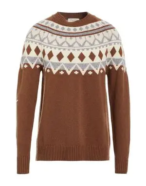 WOOL & CO Fair Isle Crewneck Sweater