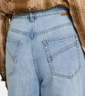 Zimmermann Indra Wide-leg Jeans - Blue