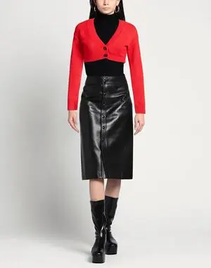 Liviana Conti Cropped Cashmere And Polyamide Cardigan