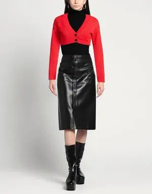 Liviana Conti Cropped Cashmere And Polyamide Cardigan