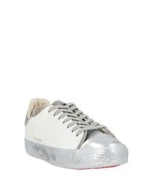 HIDNANDER Low-top Sneakers In Leather And Gabardine