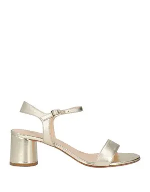 BALDININI Leather Block Heel Sandals
