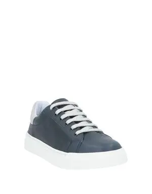 BALDININI Midnight Leather Glittered Low-top Sneakers