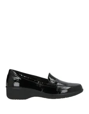 STONEFLY Leather Loafers With Wedge Heel