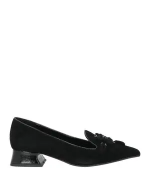 LUCIANO BARACHINI Suede Embellished Loafers