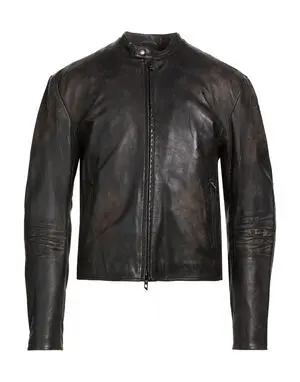 DIESEL® Sheepskin Biker Jacket