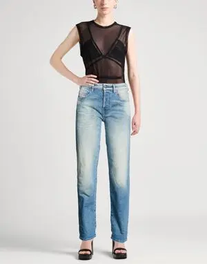 DIESEL® High Waisted Tapered Jeans
