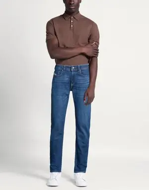 DIESEL® Skinny Jeans In Dark Wash Stretch Denim