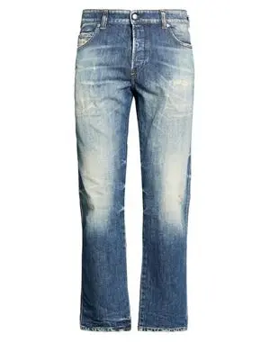 DIESEL® Straight-leg Faded Denim Jeans