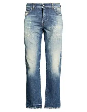 DIESEL® Straight-leg Faded Denim Jeans