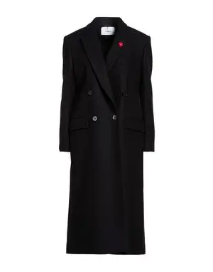 LARDINI Wool Nylon Single-breasted Coat