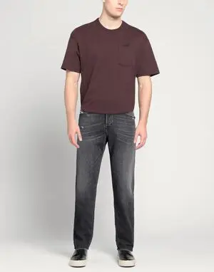 DIESEL® Tapered Fit Jeans With Distressed Details