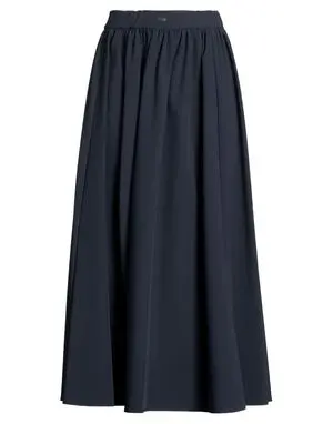 Herno Midi Skirt In Midnight Polyamide And Elastane