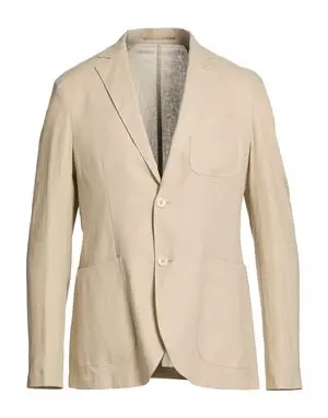 AT.P.CO Single-breasted Linen Blend Blazer