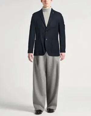 AT.P.CO At. P.co Blazer Size Linen, Viscose - Navy