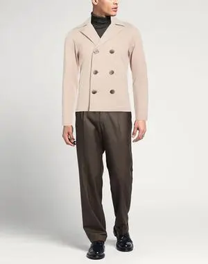 H953 Double-breasted Cotton Blend Blazer
