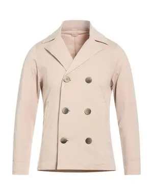 H953 Double-breasted Cotton Blend Blazer